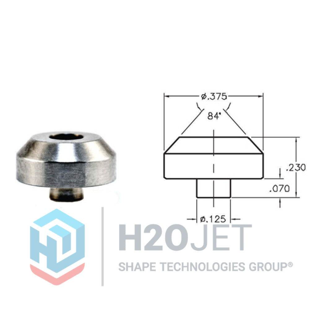 Water Jet Orifice Sizing A Line Diamond Orifice (Size: 0.007)